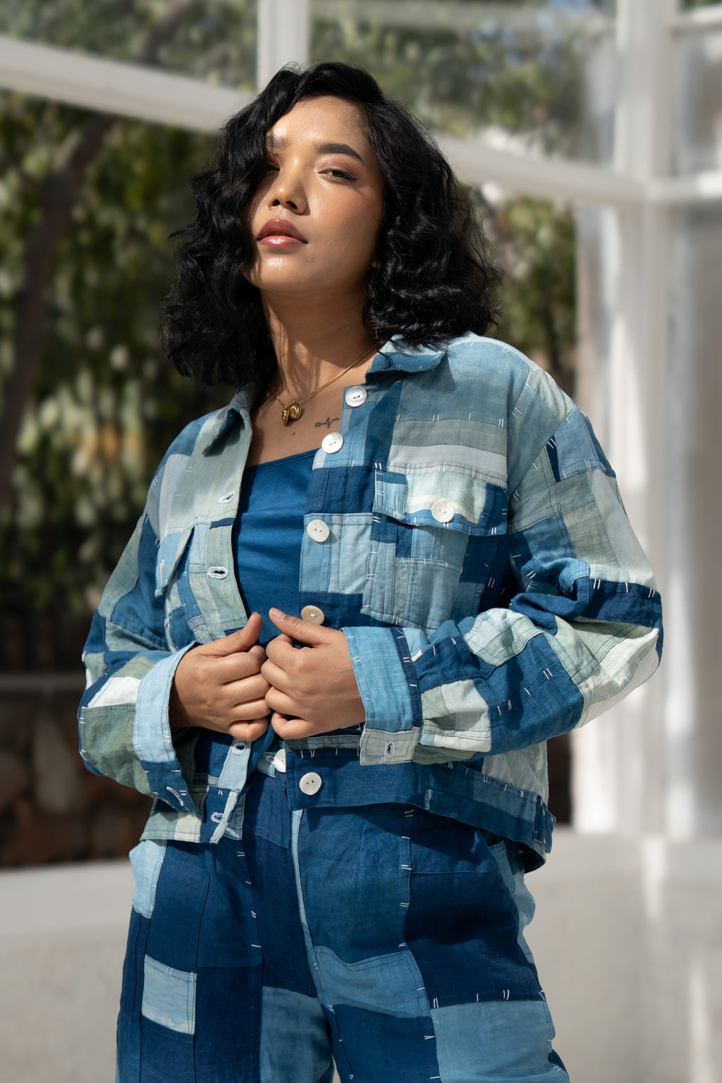 Sky Patches Jacket – Heenaagrima